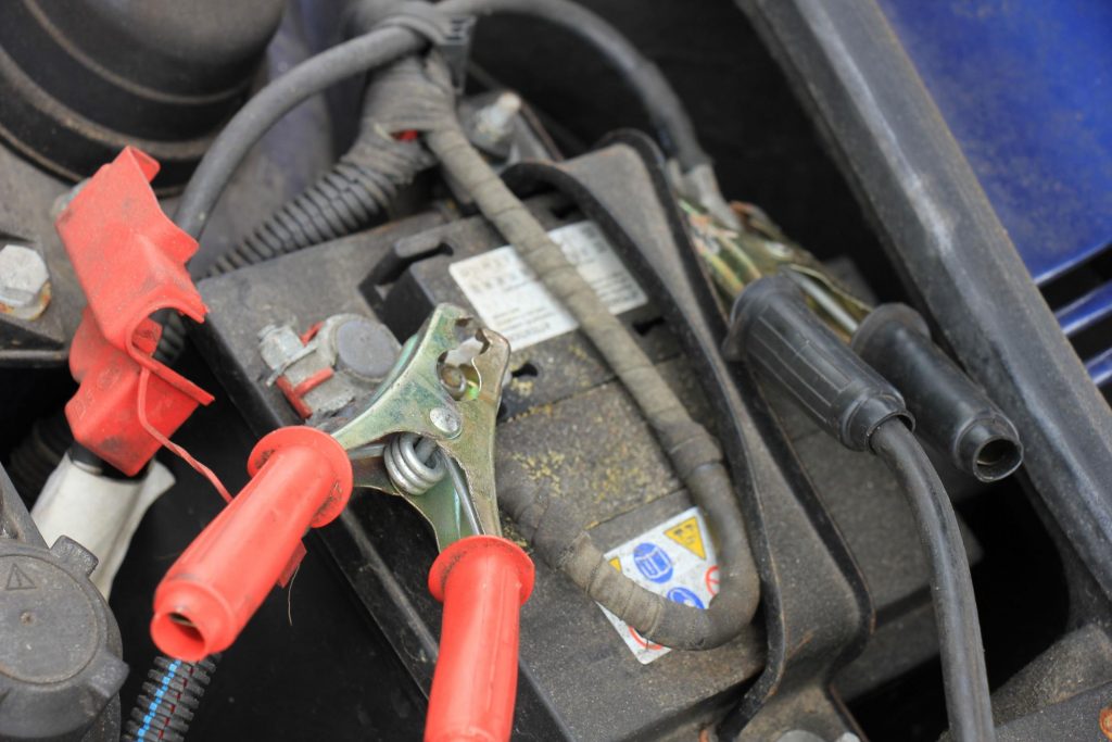 Boosting Battery - North Bay Towing Service | Tow Truck Near Me North Bay